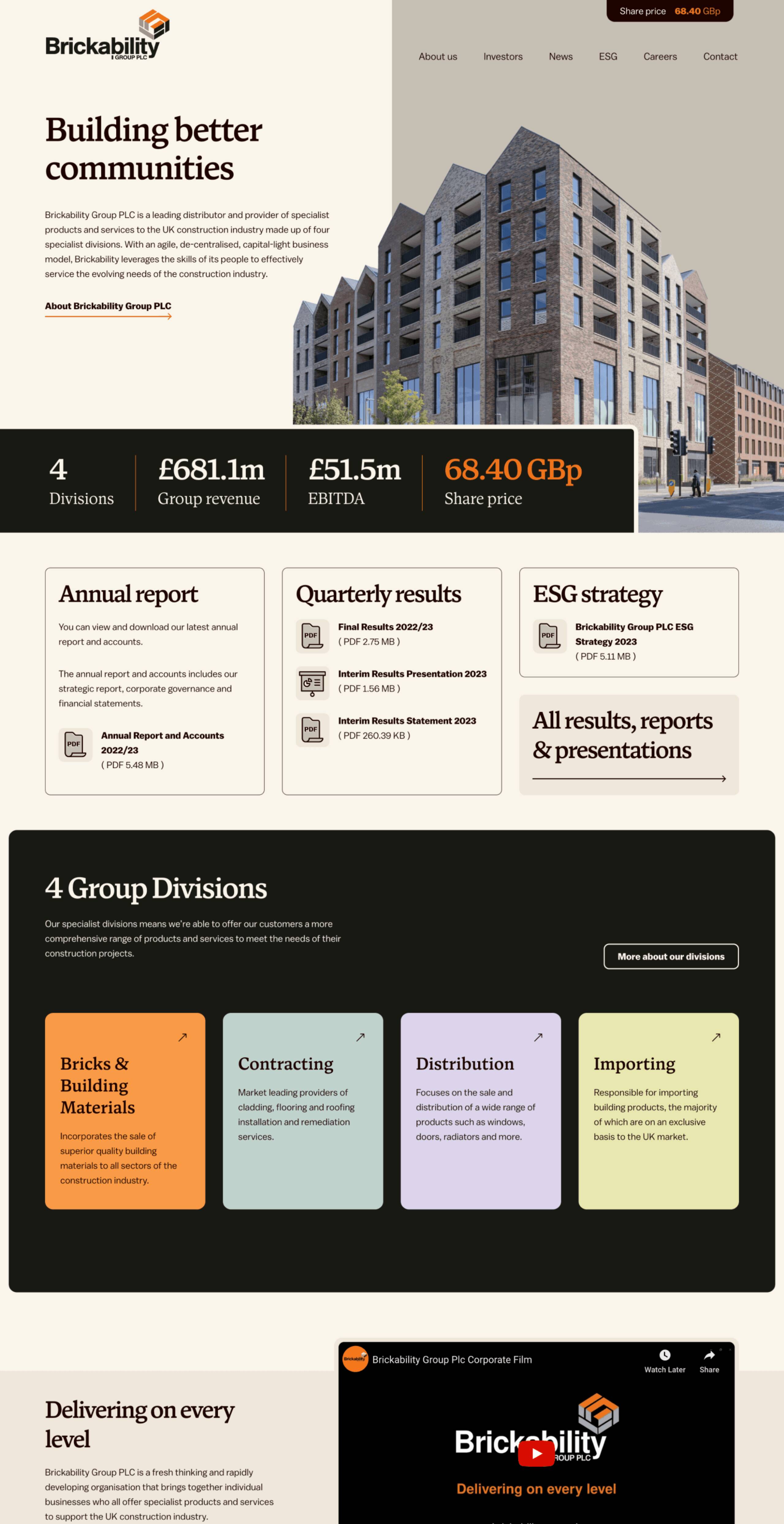 Brickability Group PLC | Abstrakt
