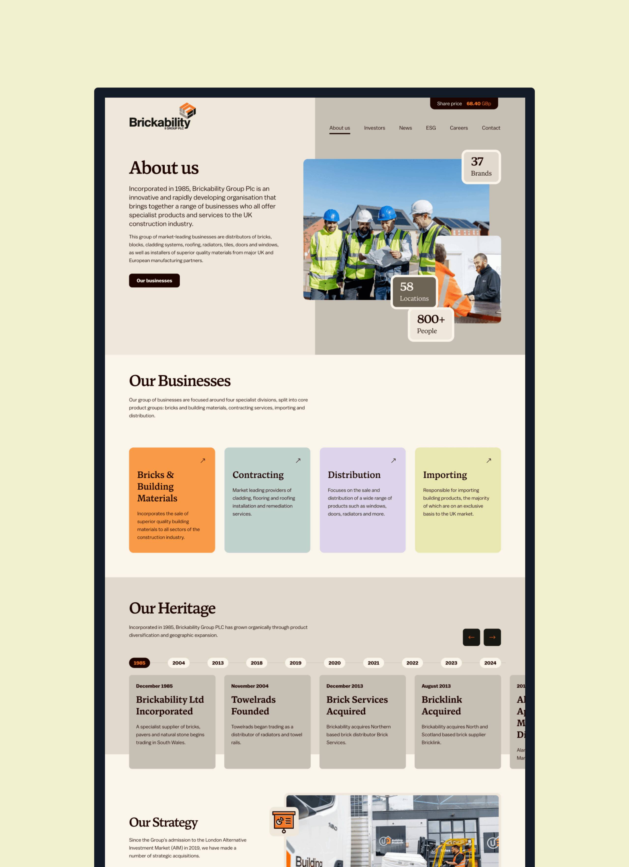 Brickability Group PLC | Abstrakt