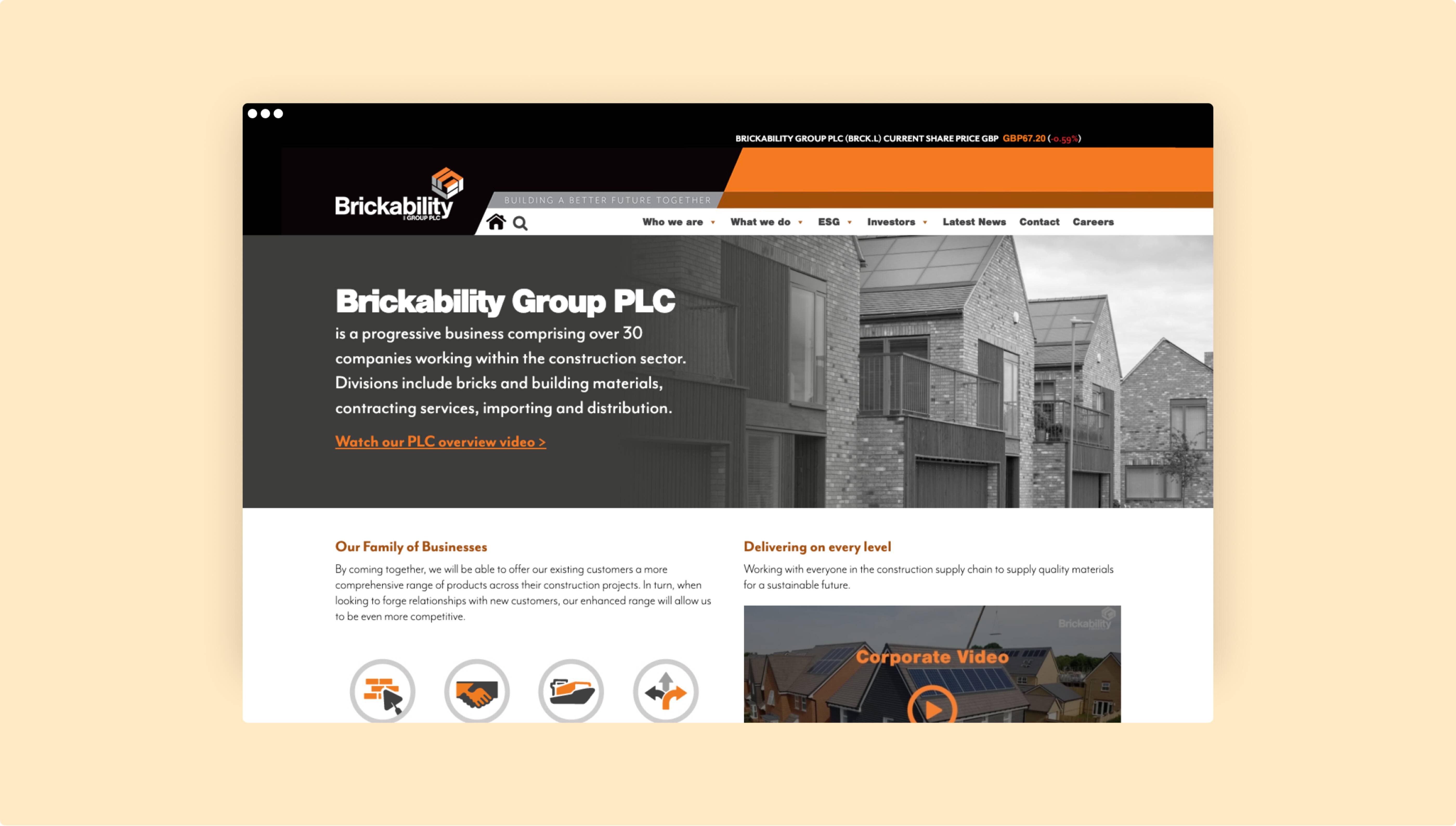 Brickability Group PLC | Abstrakt